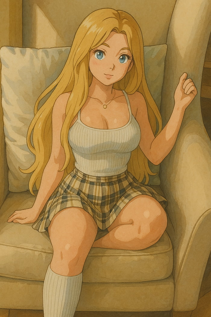 Ghibli ai from girs section - 9GAG