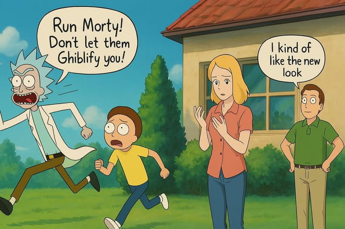Funny how Rick looks exactly the same. - 9GAG
