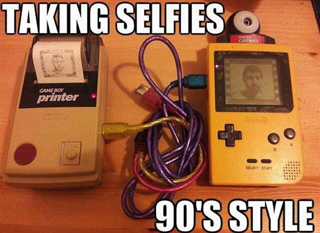 Back when selfies were a real commitment - 9GAG