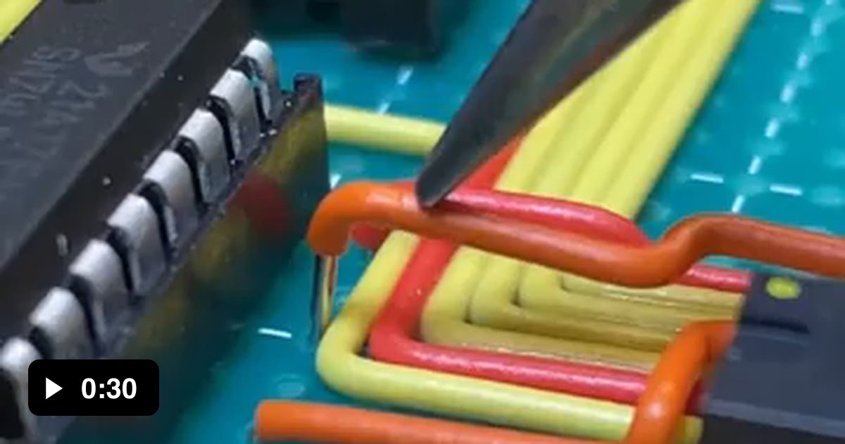 Extreme cable management - 9GAG