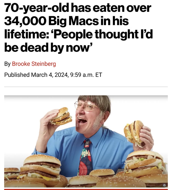Big Mac, the Gluttonous - 9GAG