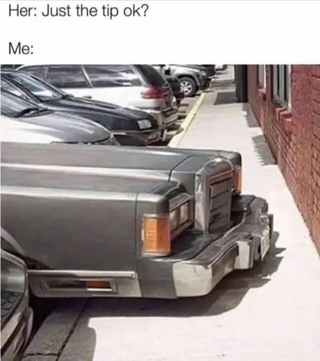 JUST MY TIP... - 9GAG