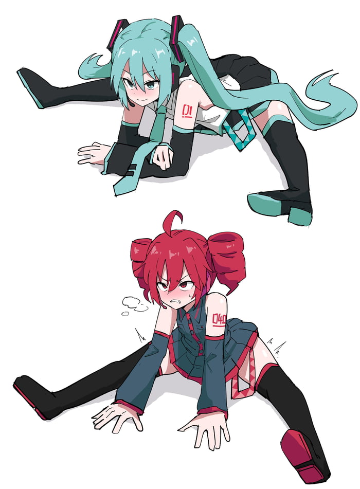 Hatsune Miku & Kasane Teto - 9GAG