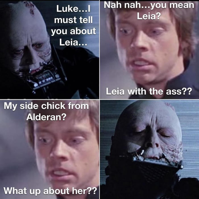Luke, she is your step-sister... - 9GAG