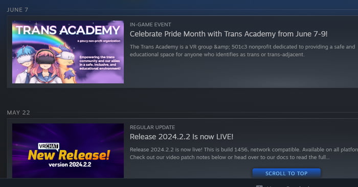 VRchat advertisting trans training program. - 9GAG