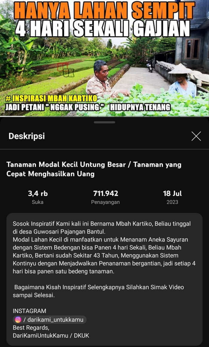 Kembalilah ke alam-mu Nak, tidak lagi ikut atasan. hidup jadi lebih tenang. yt: dari kami untuk ...