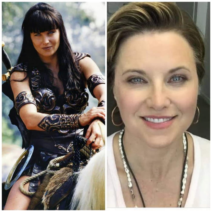 Xena, the warrior hero of the 90s, and now! She's still so beautiful! - 9GAG