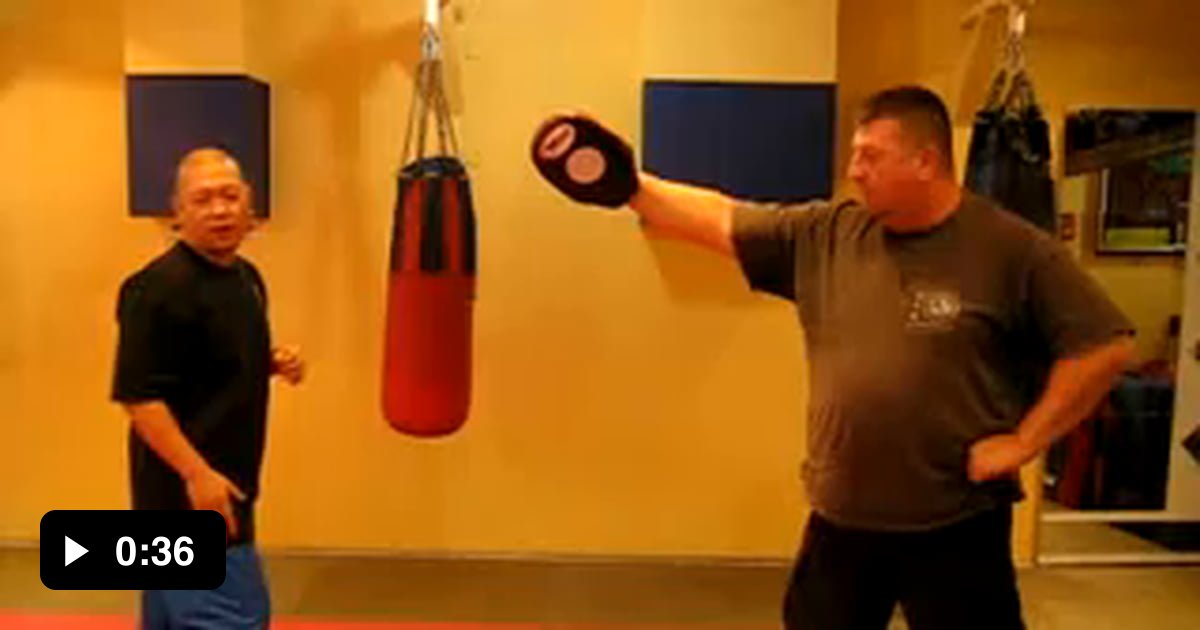 Non-telegraphic Fast kick vs Loaded Heavy Kick. (sifu Joey Perico 1964 ...