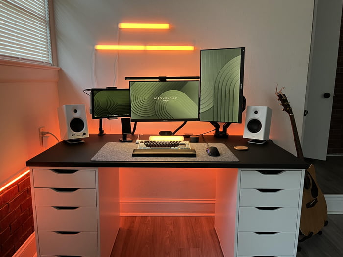 Current WFH battlestation - 9GAG