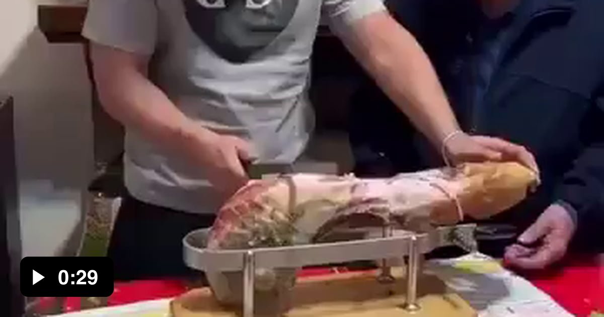 Italian grandpa's prosciutto meltdown - 9GAG