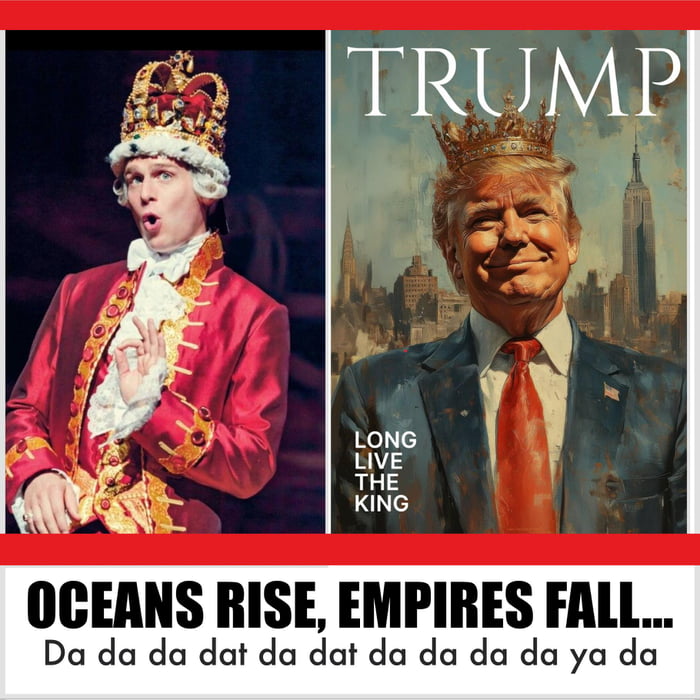 One is a syphilitic megalomaniac the other is an actor. #hamilton - 9GAG