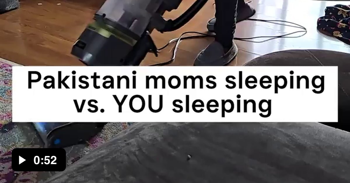 Pakistani moms sleeping vs. you sleeping - 9GAG
