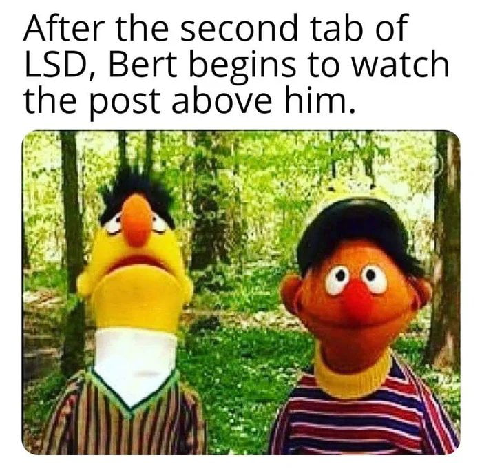 Vintage Bert and Ernie meme - 9GAG