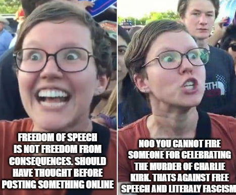 The hypocritical Left ladies and gentlemen - 9GAG