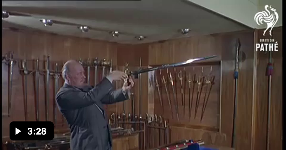 Sword making in 1965. While by then the sword stopped being used as a ...