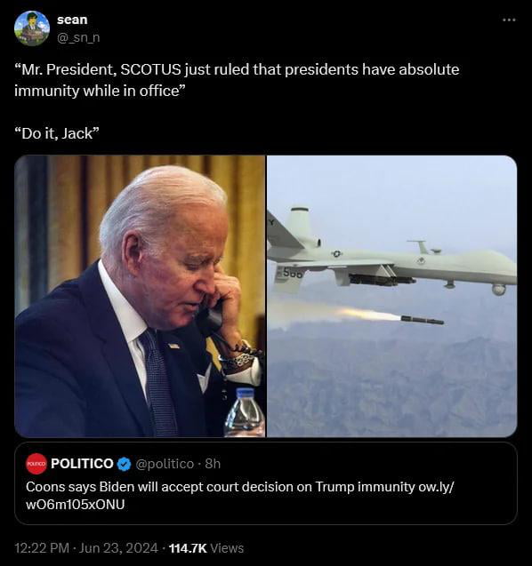 Presidential immunity - 9GAG