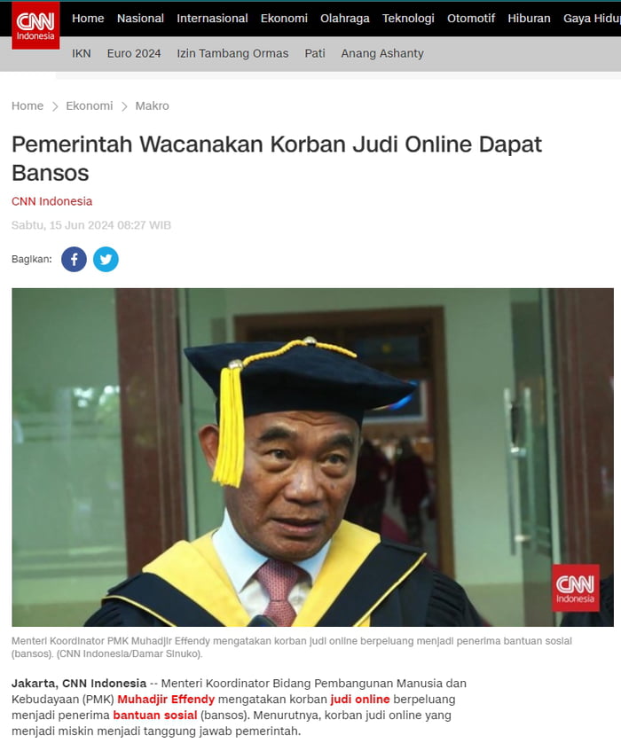 Enak aja sementara yang kagak judi, kerja baek2 ga makan uang haram dan pajak tiap bulan ...