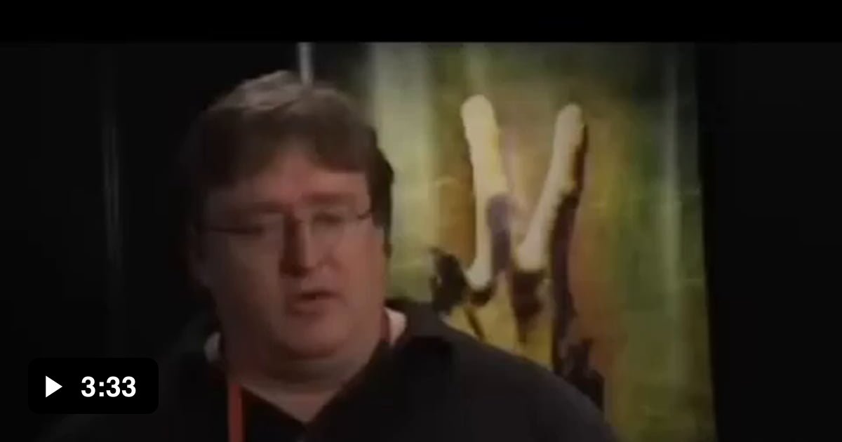 Lord Gaben about piracy - 9GAG