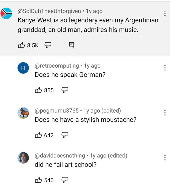 Average YouTube comment section - 9GAG