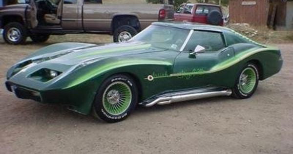 The Farrah Foxy Vette by George Barris, designer of the '66 Batmobile ...