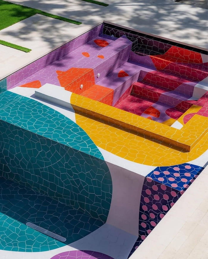 Miami Art Pool Project by Alex Proba - 9GAG