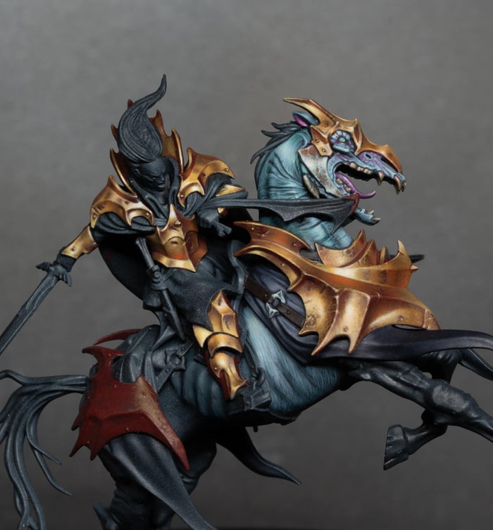 Mounted Vampire WIP - 9GAG