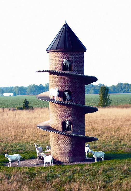 The GOAT tower. - 9GAG