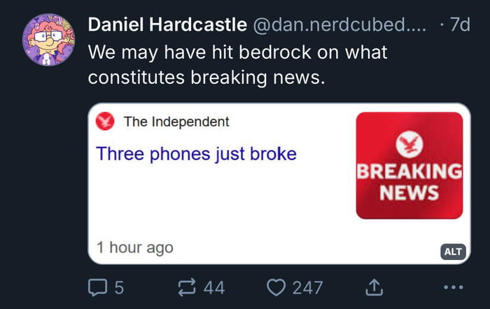 Truly groundbreaking journalism right here - 9GAG