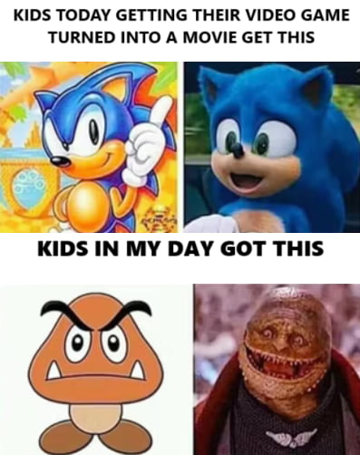 Sonic, Gaming movies - 9GAG