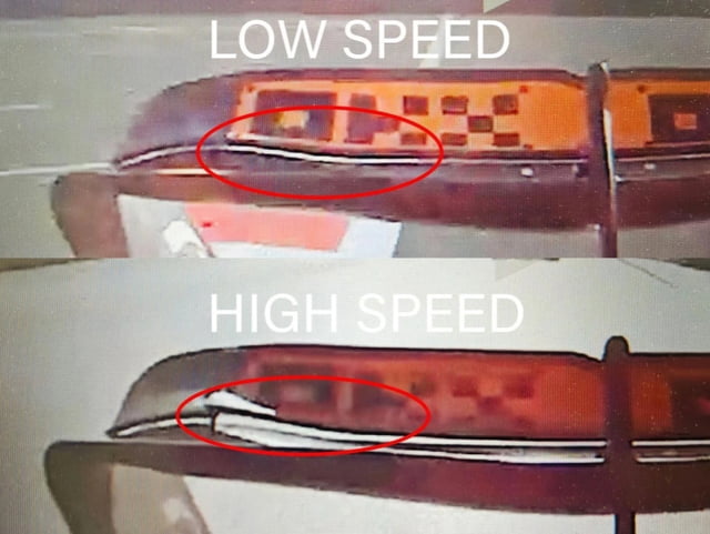 McLaren cheat rear wing - 9GAG