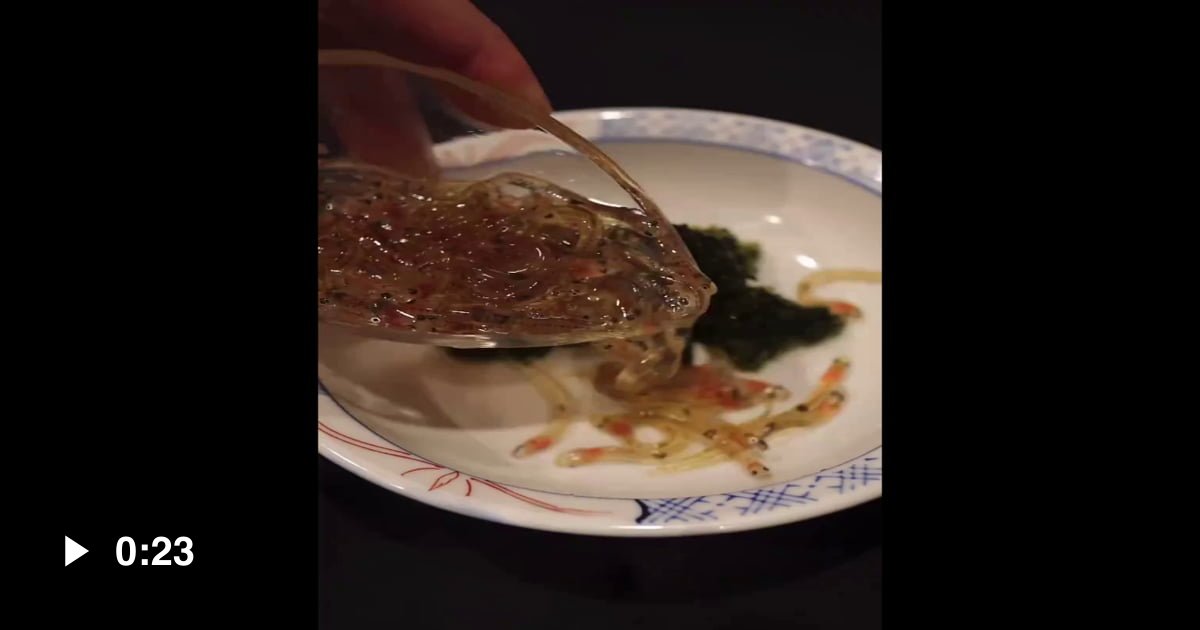 300-year-old live fish dish in Japan - 9GAG