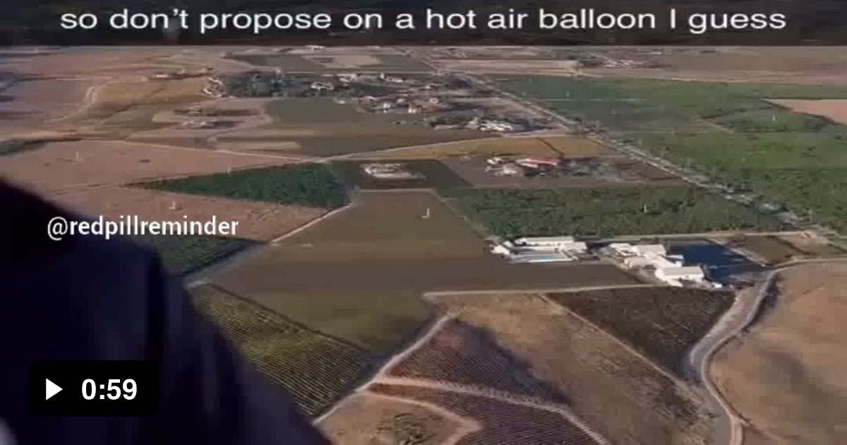 Dont propose, and especially not in a balloon - 9GAG