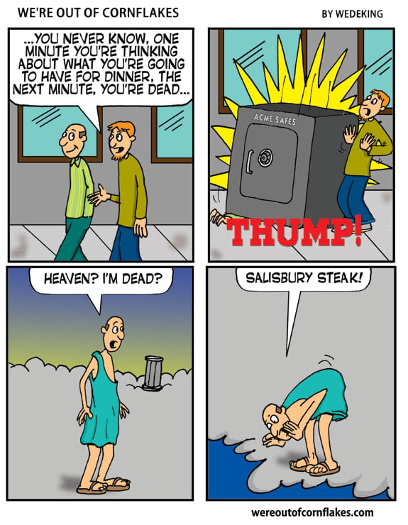 You can die at any moment - 9GAG