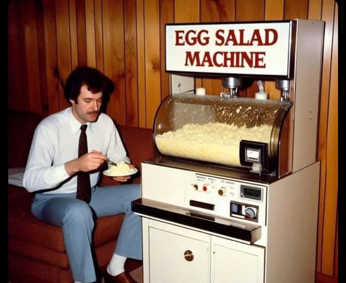 Egg Salad Machine - 9GAG
