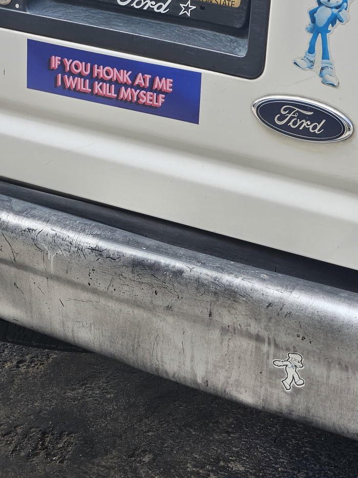 This Bumper Sticker Is So Real - 9GAG