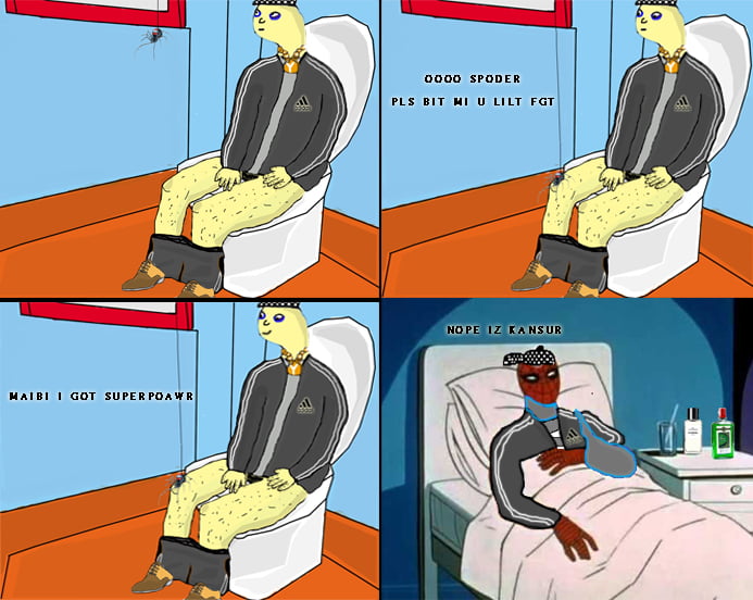 Spoder giv u a superpoawr - kansur - 9GAG