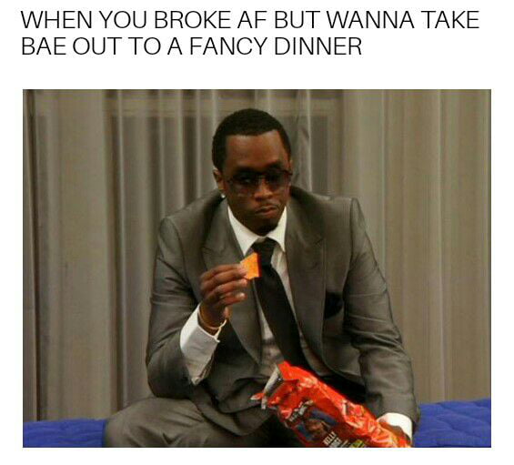 We only eat the finest of chips...Bad boy for life ah huh ah huh - 9GAG