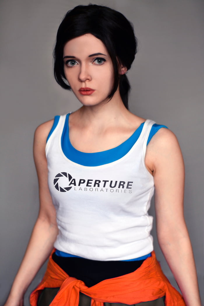 Chell - Portal - by Irina Sabetskaya - 9GAG