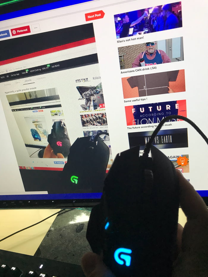 Logitech G502 is the best mouse - 9GAG
