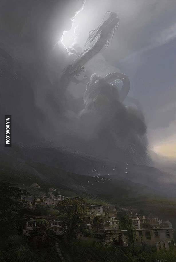 DBZ- shenron is real!!! - 9GAG