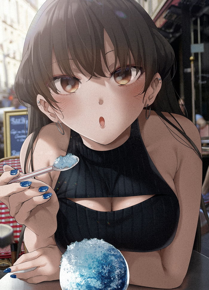 Shaved Ice on a Date - 9GAG