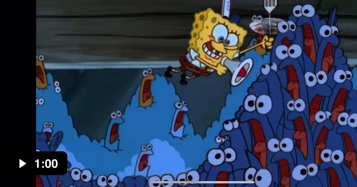 23 yrs ago, on May 1st 1999, the first episode of Spongebob Squarepants ...