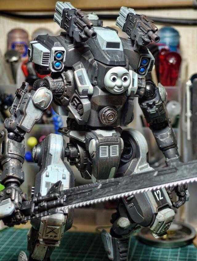 Thomas The Mech Engine Model Sahelanthropus - 9GAG