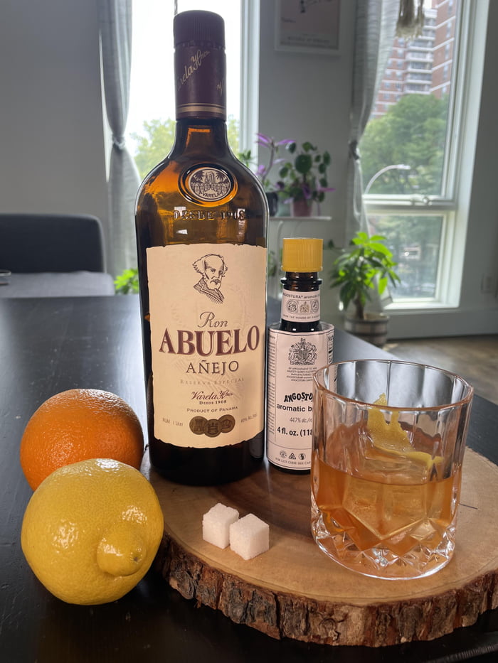 Anejo Rum Old Fashioned - 9GAG