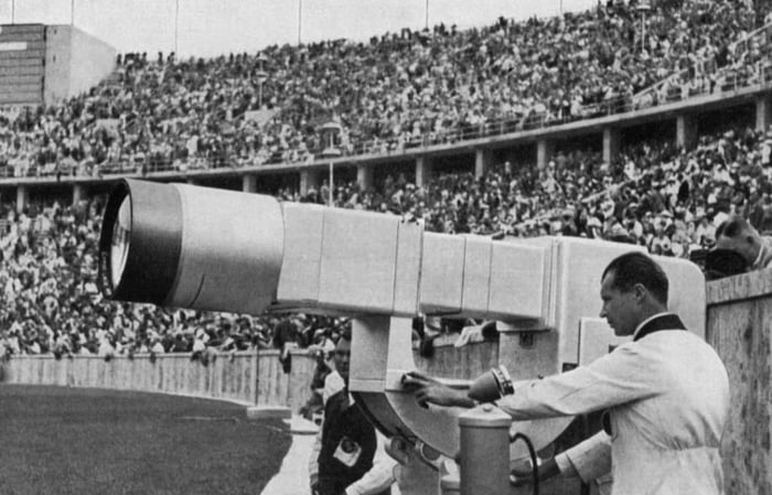 TV camera from 1963 Berlin Olympics - 9GAG