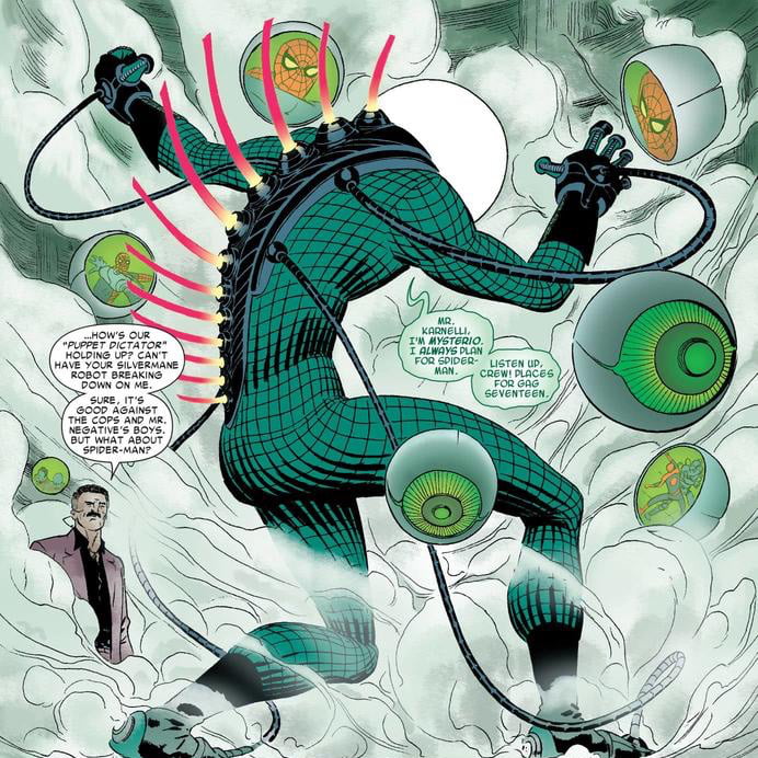 Mysterio actually uses drones in the comics - 9GAG