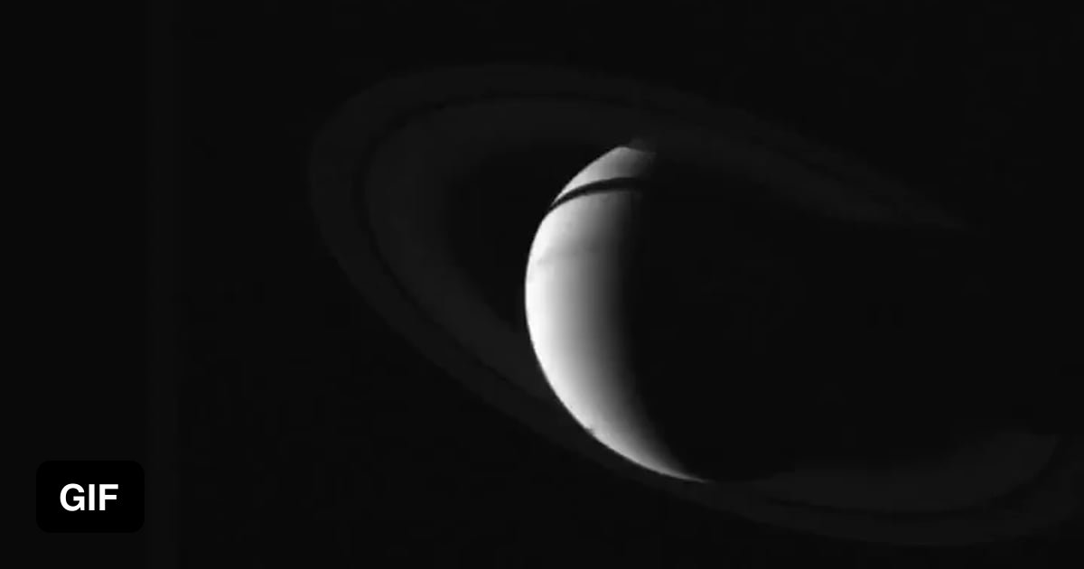 Voyager 1 Saturn flyby timelapse (Images Source: OPUS- NASA Mission ...