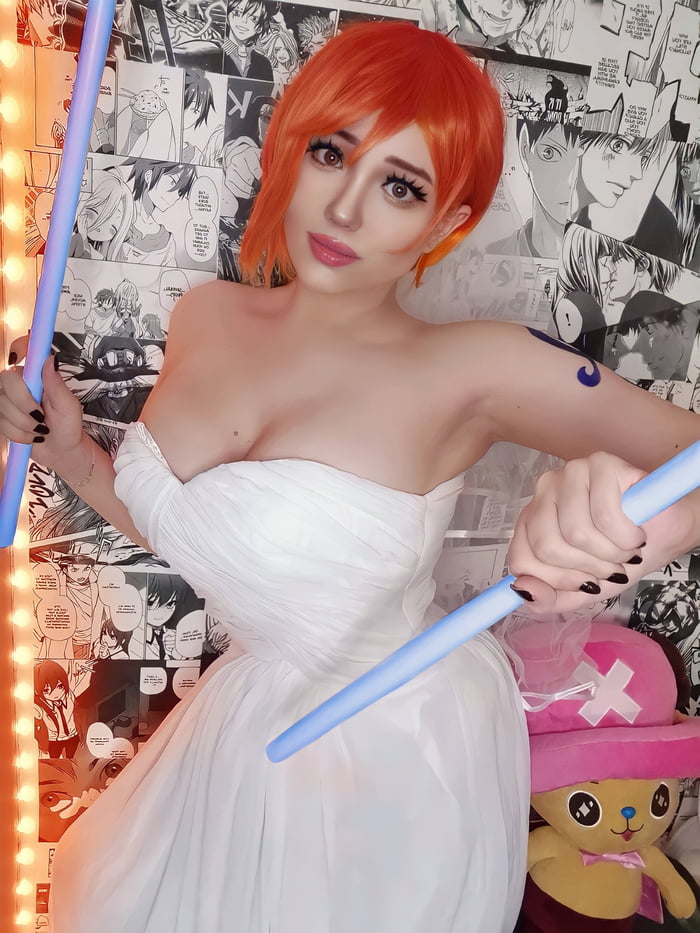 Cosplay of Nami Bride by NashiNaruseCosplay - 9GAG