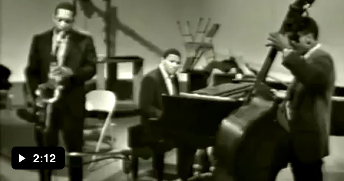John Coltrane is performing Alabama in 1963 with McCoy Tyner on piano ...