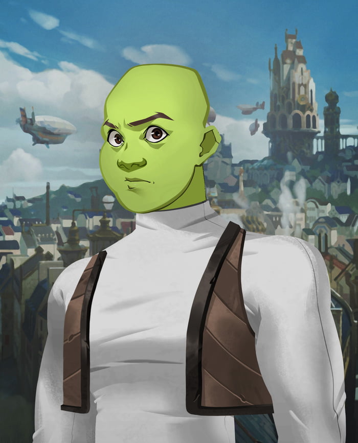 Shrek mad with duloc's king - 9GAG